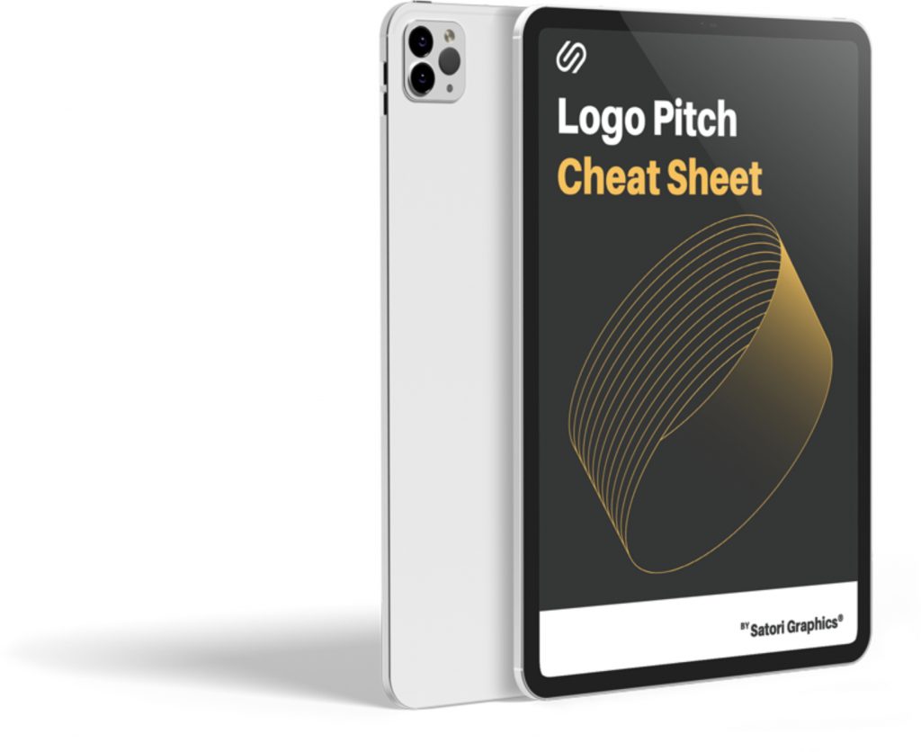 Cheat sheet Landing Page - Logo Design Process